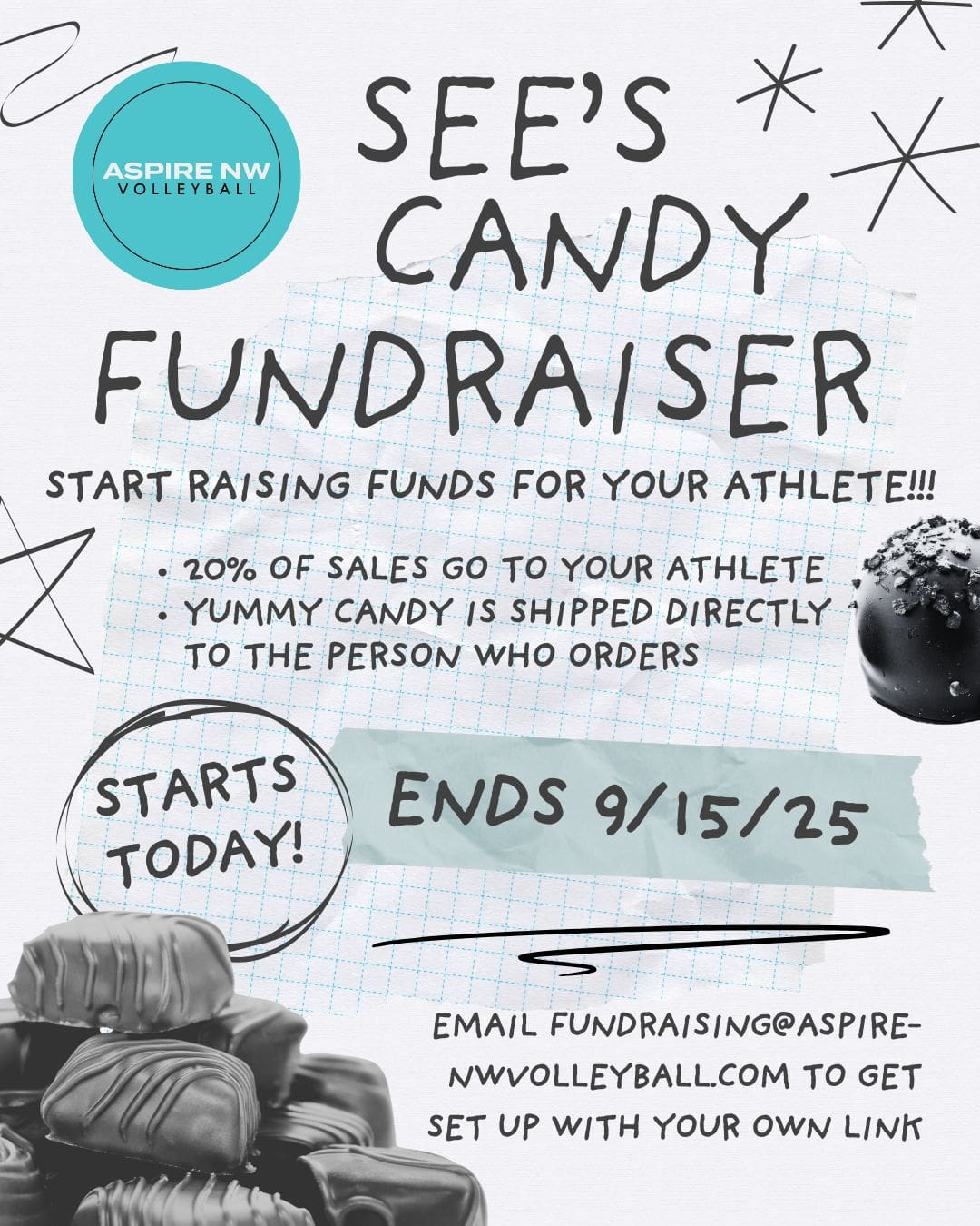 See's Candy Fundraiser 2025 - Aspire NW Volleyball Club